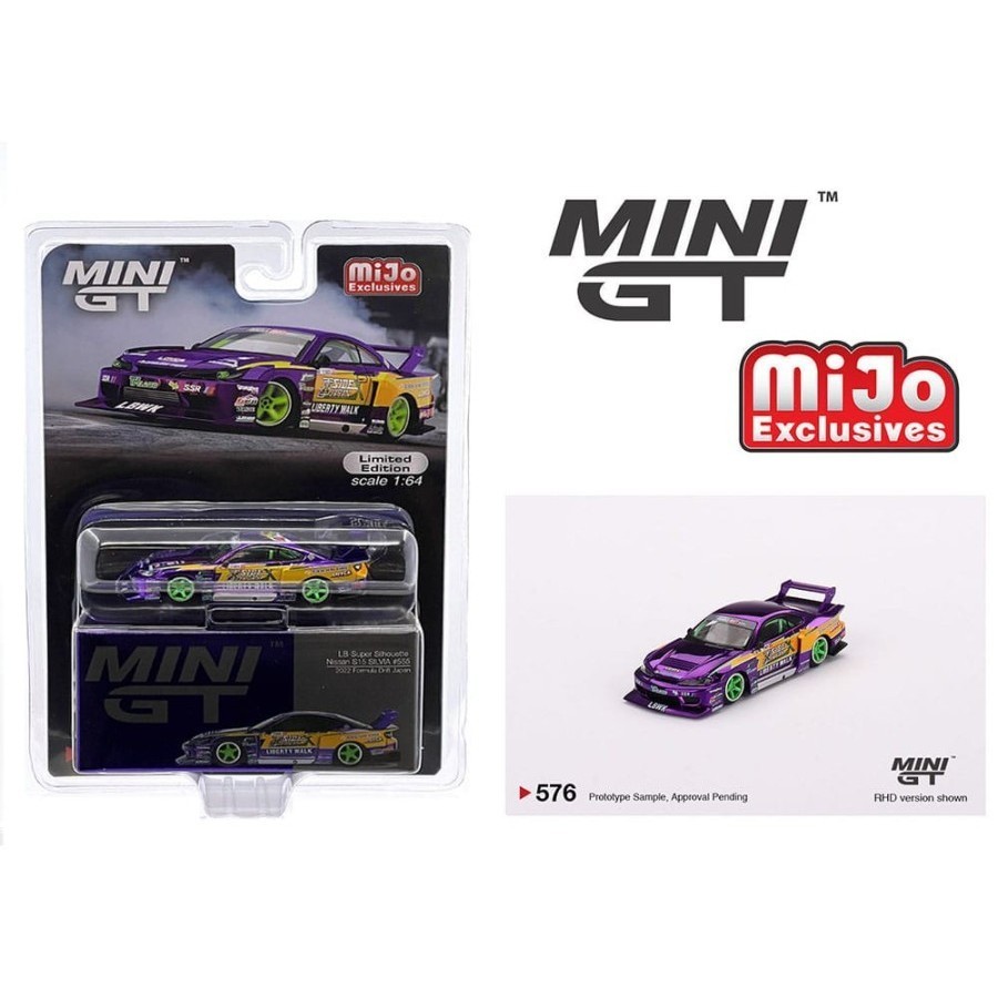 Jual MINI GT 576 MIJO LB-SUPER SILHOUETTE NISSAN S15 SILVIA FORMULA ...