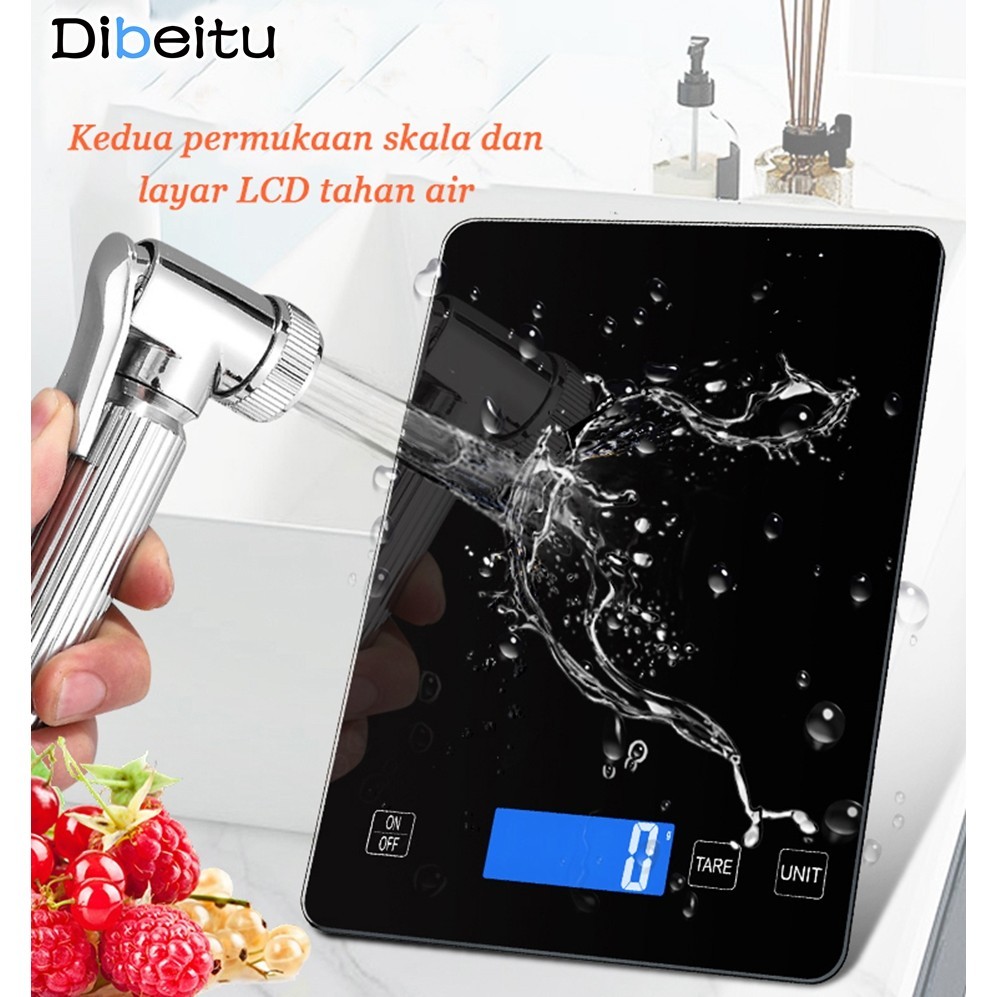 Jual Timbangan Digital Waterproof Charger USB Tahan Anti Air Max 10 kg ...