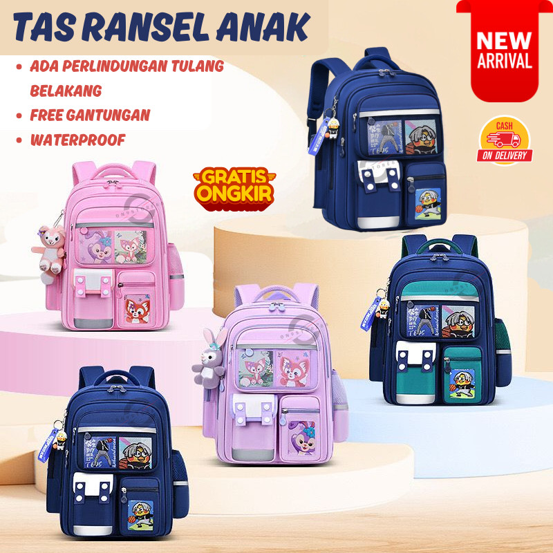 Jual Tas Sekolah Anak Laki Laki Import / Tas Anak TK SD Model Ransel ...