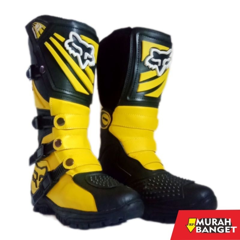 Jual Sepatu biker pria- SEPATU TRAIL MX CROSS BOOTS ADVENTURE TRABAS ...