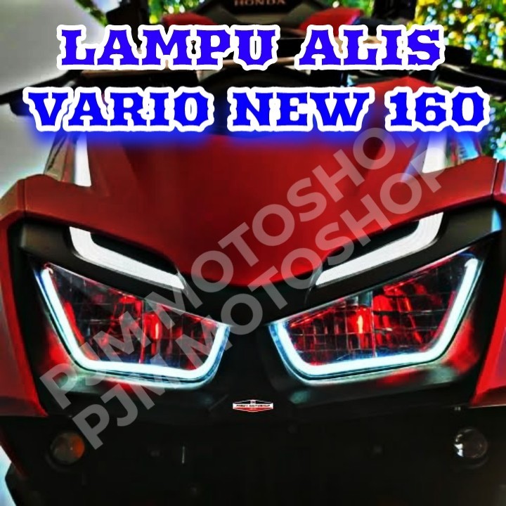 Jual PAKET LAMPU ALIS DRL ALL NEW VARIO 160 2022 2023 BONUS LED DEVIL ...