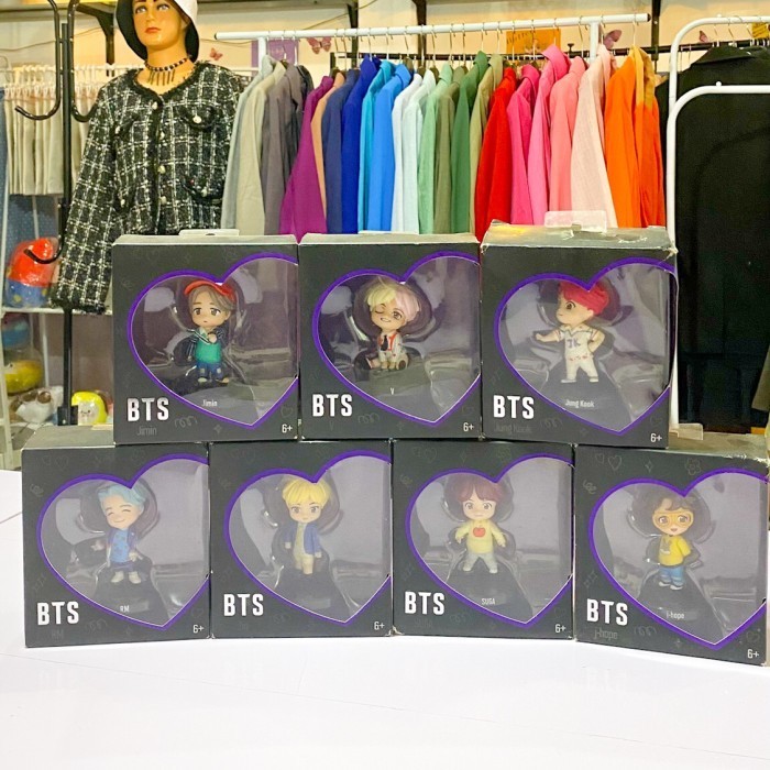 Jual bts official merchandise || bts tiny tan figurine | Shopee Indonesia