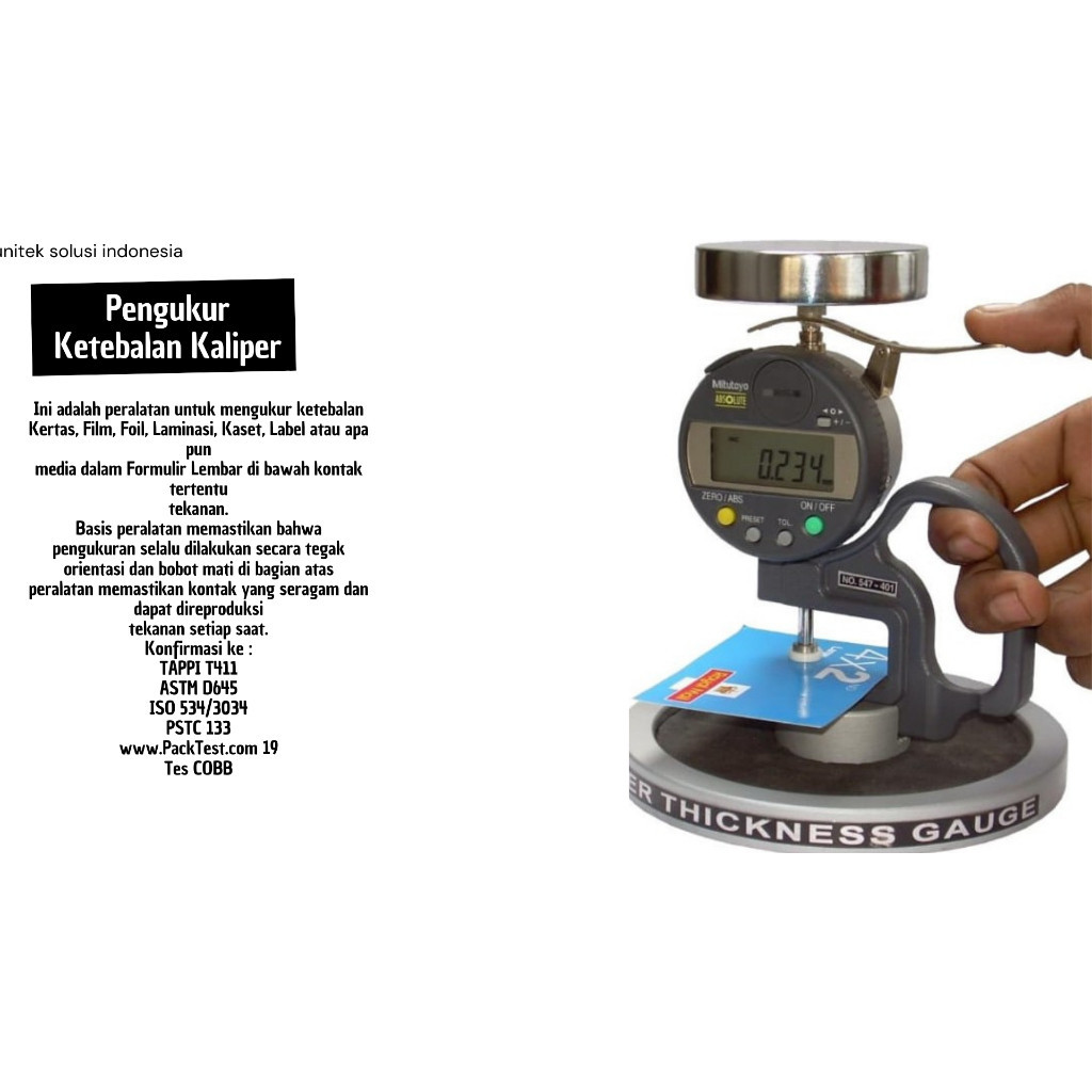 Jual Mesin Pengukur ketebalan kaliper | Shopee Indonesia