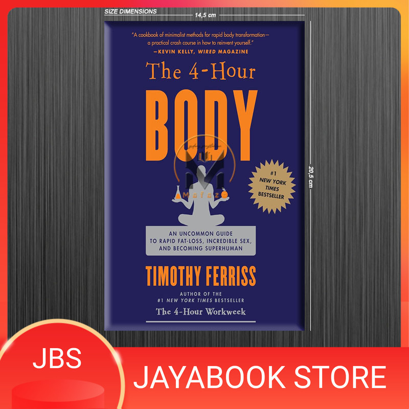 Jual The 4 Hour Body by Timothy Ferriss English book. Buku Bahasa ...
