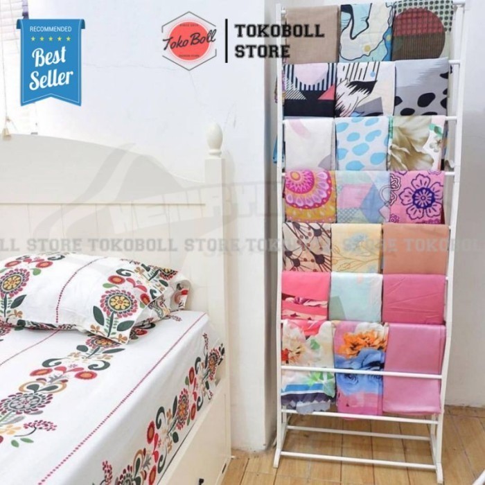 Jual Stand Hanger Rak Gantung Tempat Penyimpanan Kerudung Jilbab Hijab ...