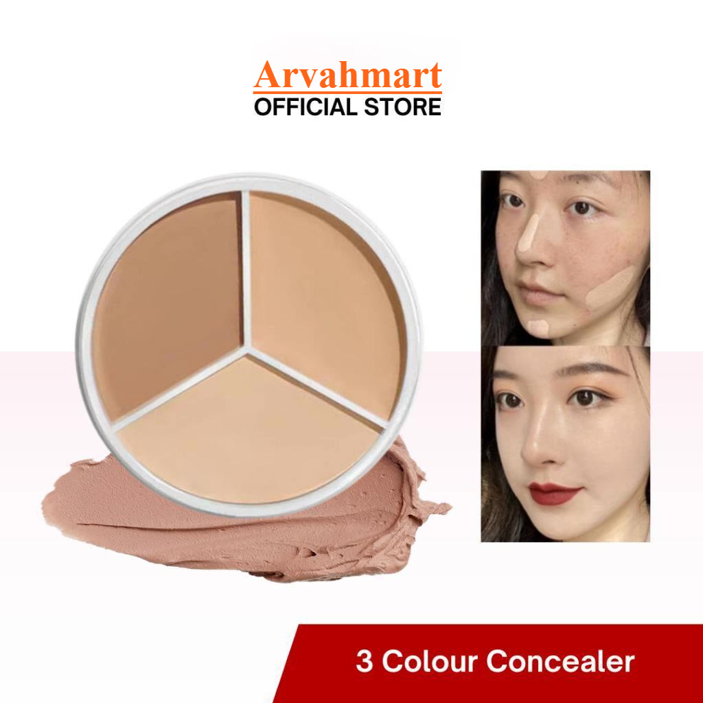 Jual Arvahmart - Trio Concealer Menutupi Noda Jerawat dan Lingkaran ...