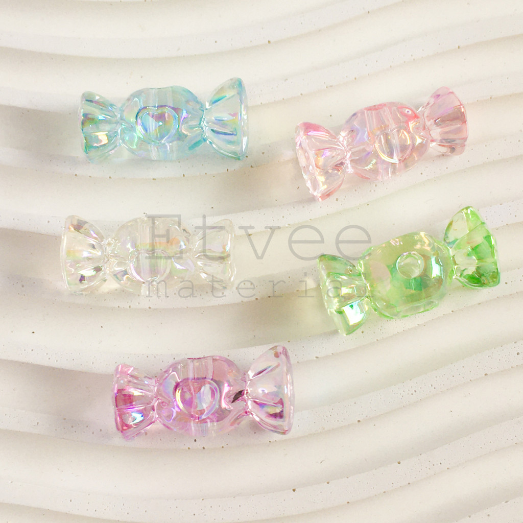 Jual Manik UV bead candy permen sinar transparan | Shopee Indonesia