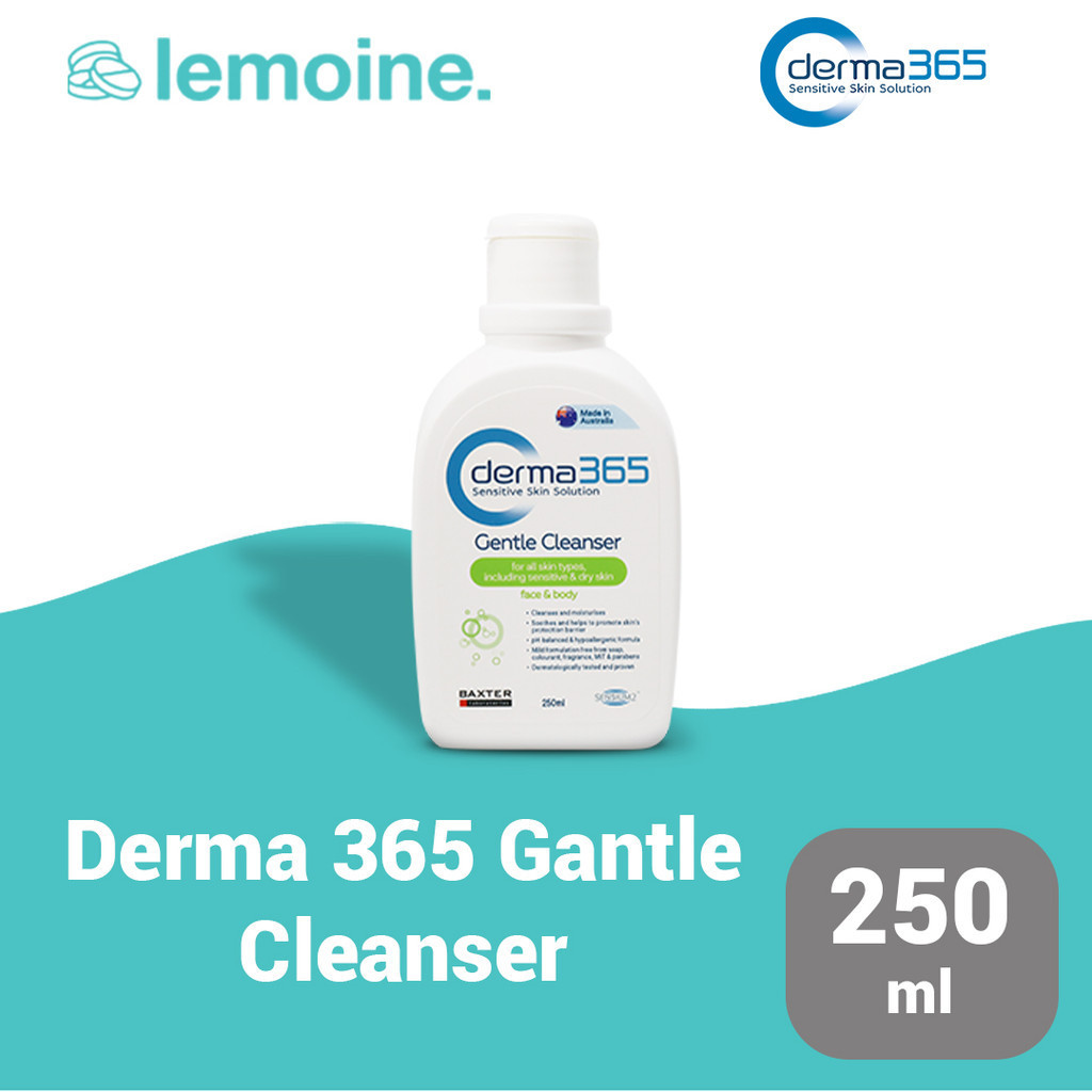 Jual Derma 365 Gentle Cleanser 250ml Sabun untuk Semua Jenis Kulit ...