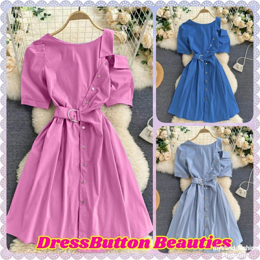 Jual Dress Button Beauties DAN BEALEAF DAN SUMMERI DAN FLOW SUMMERI DAN ...