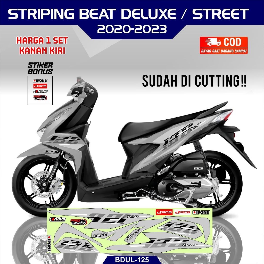 Jual Beat deluxe Beat New Esp New Street 2020 2021 2022 2023 BDUL-125 ...