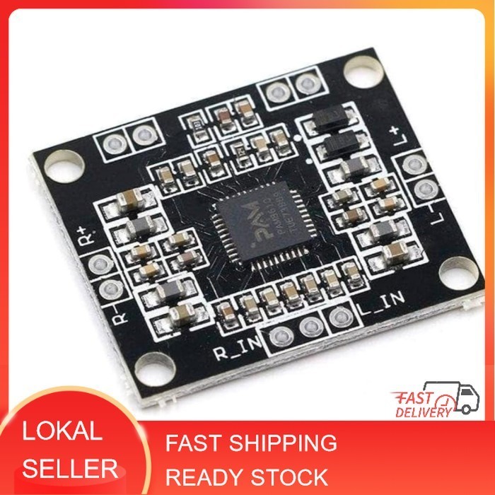 Jual PAM8610 Digital Power Amplifier Board 2 x15w Dual Channel Stereo ...