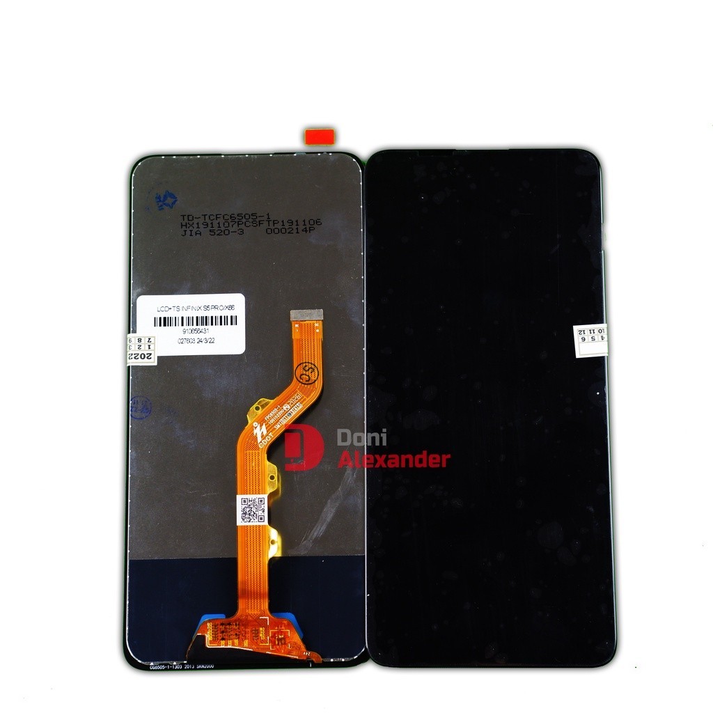 Jual LCD TOUCHSCREEN INFINIX S5 PRO X660 COMPLETE ORIGINAL 1 SET ...