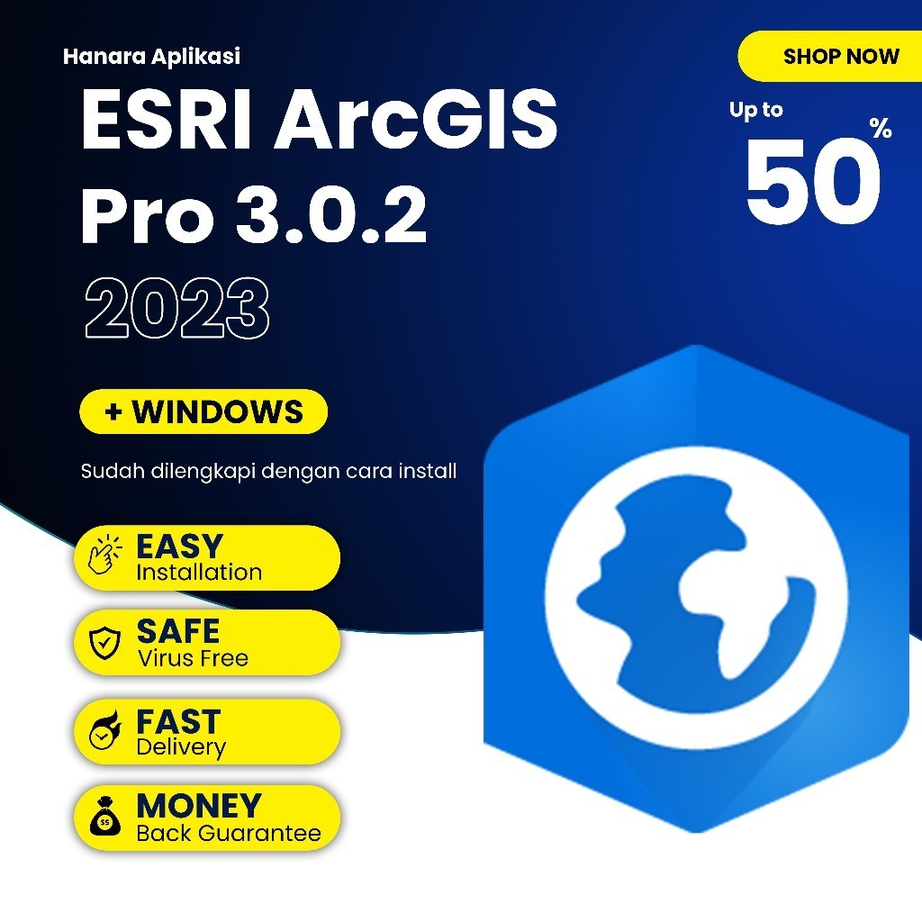 Jual ESRI ArcGIS Pro 3.0.2 Full Version [WIN] | Shopee Indonesia