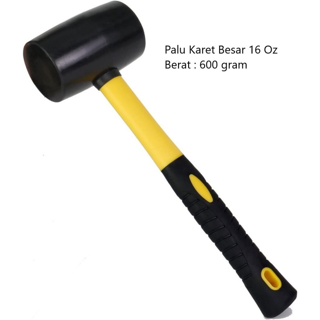 Jual Rubber Hammer Besar 16 Oz 600 gram Palu Karet Pasang Keramik ...