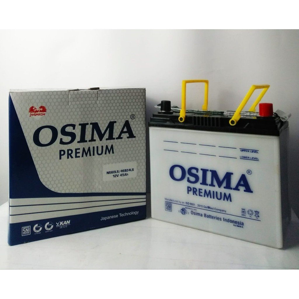 Jual Aki DC ACCU BASAH Yarris Innova Honda Civic CRV NS60LS OSIMA ...