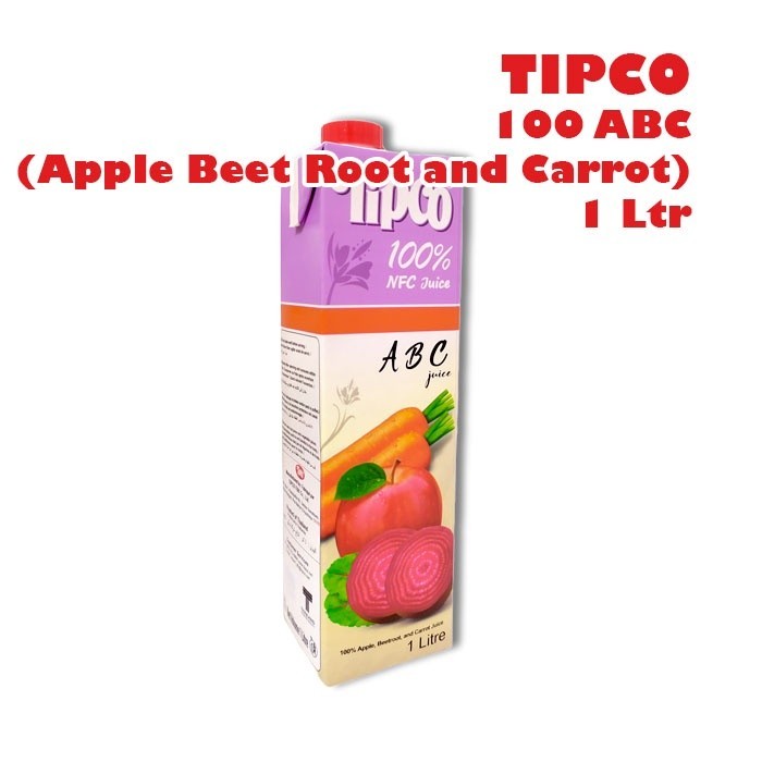 Jual TIPCO 100 ABC (Apple Beet Root and Carrot) 1 Ltr | Shopee Indonesia