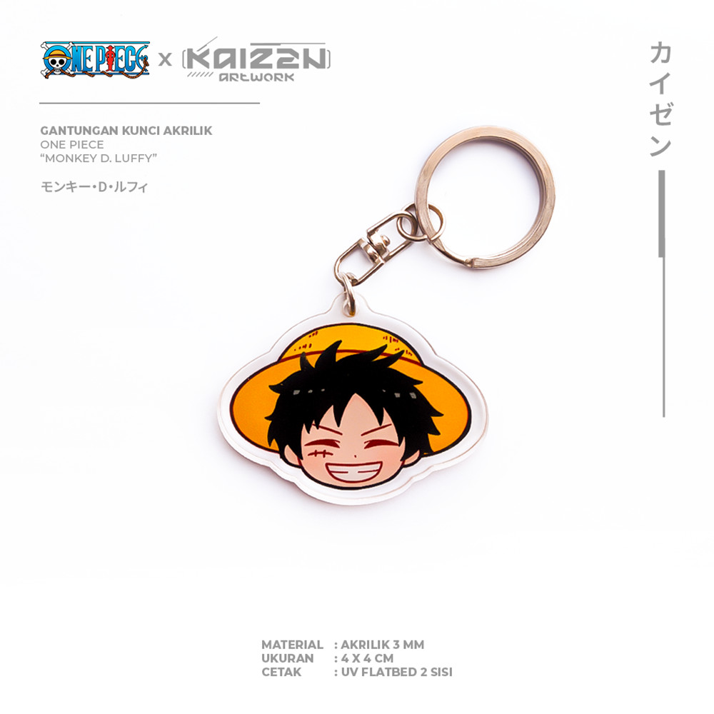 Jual Kaizen Artwork Gantungan Kunci | Keychain Akrilik Anime Game One ...