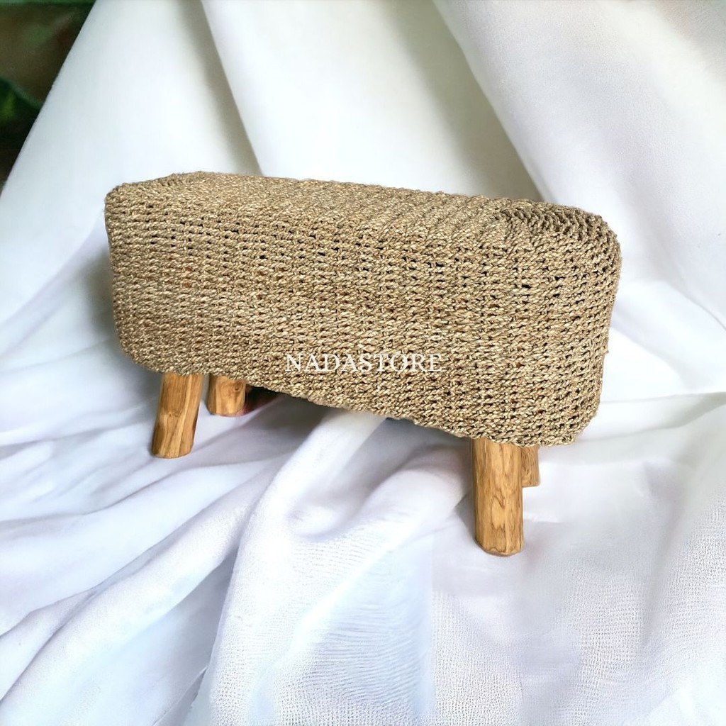 Jual Stool Panjang Anyaman Seagrass / Sofa Panjang Seagrass | Shopee ...