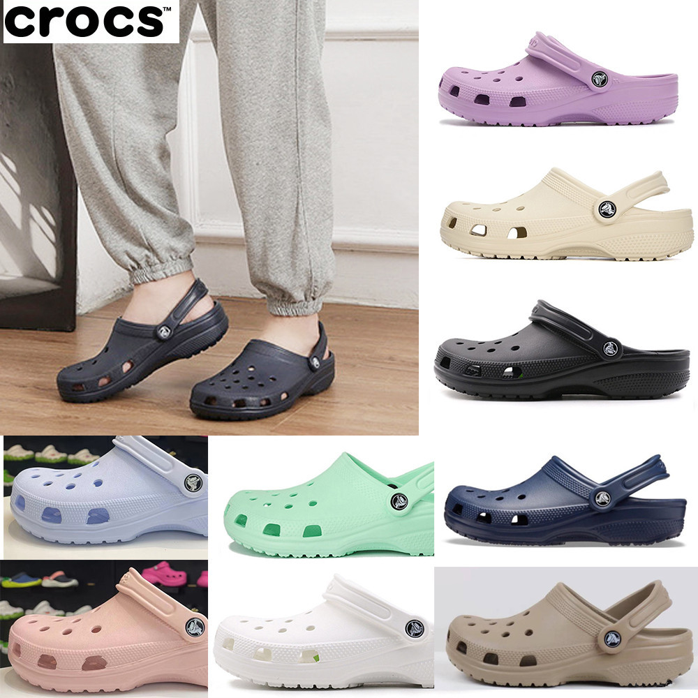Jual Crocs Sandal Pria dan Wanita Anti Air Cross Bayaband Clog Baya ...