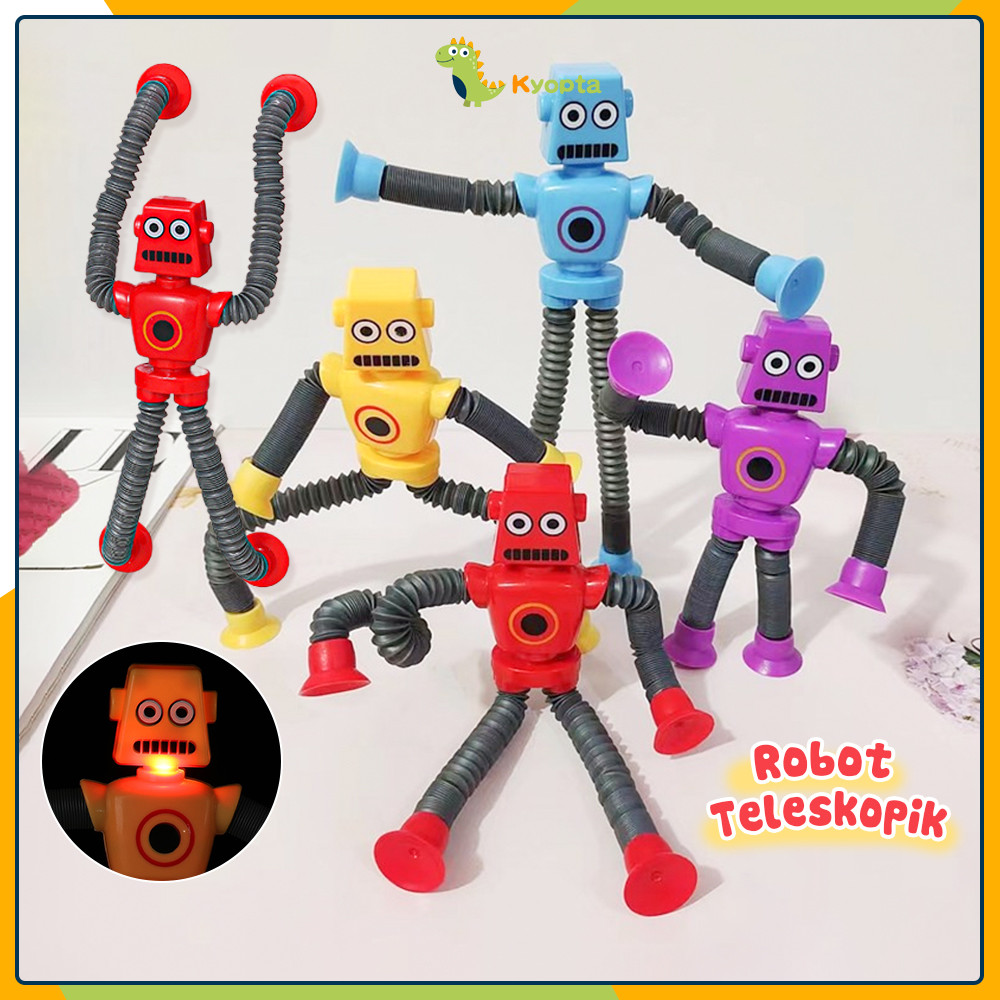 Jual Kyopta Mainan anak tabung teleskopik Pop tabung fidget toys ...