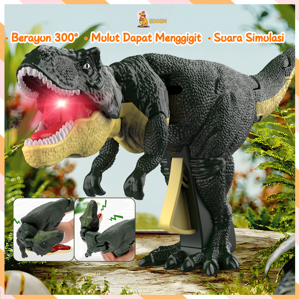 Jual Edden Dinosaurus dino tekan bersuara dengan lampu Mainan ...