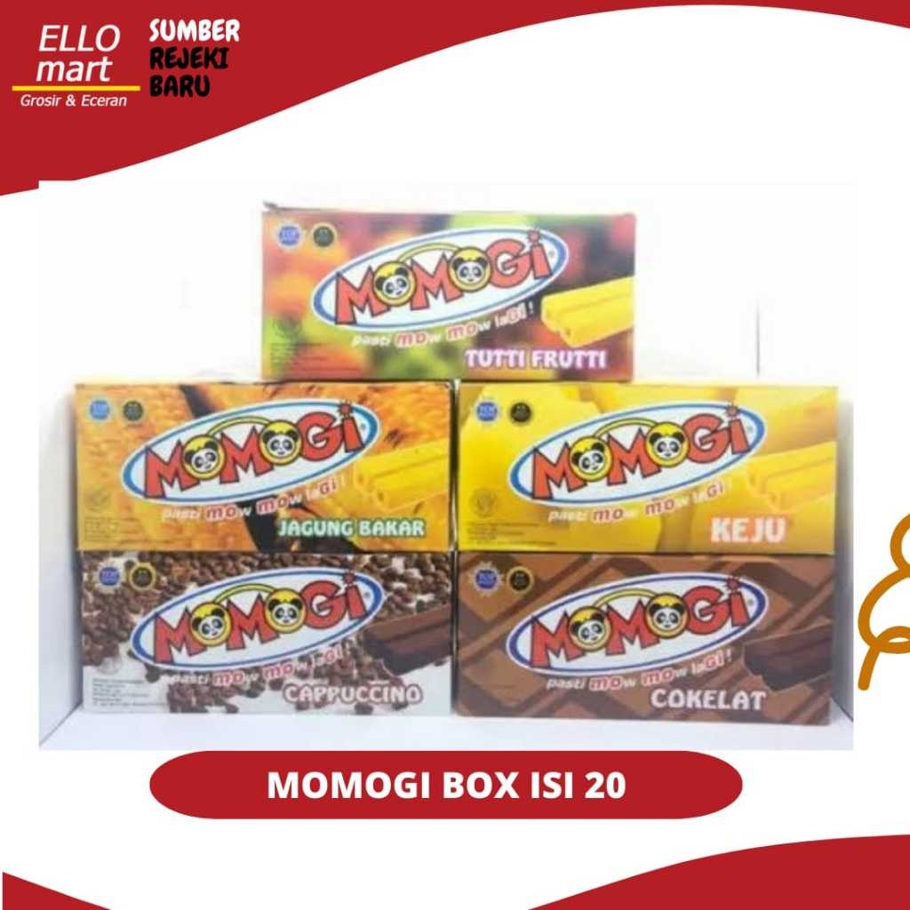 Jual Momogi Stick 5gr Momogi 500an Box Cappucino Choco Jagung Bakar ...