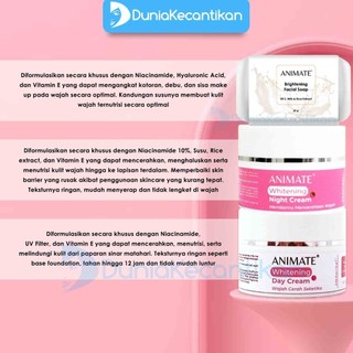 Jual ANIMATE INSTAN WHITENING 3IN1 SERIES PAKET ANIMATE MEMUTIHKAN ...