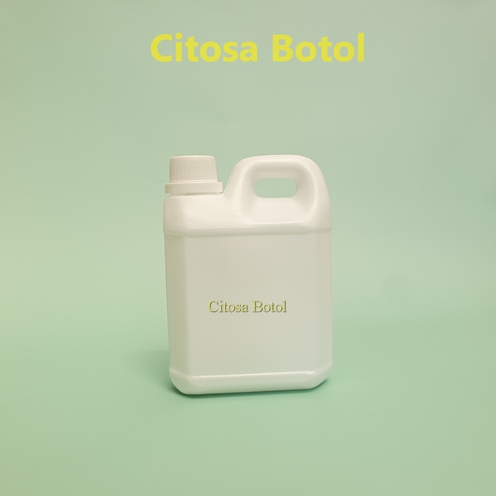 Jual Botol Jerigen 1 L Oli Dof HDPE Neck 30 Set A/Jerigen 1000 Ml Tutup ...