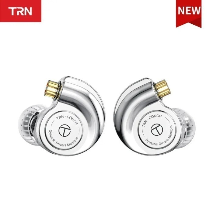 Jual TRN Conch Earphone in-Ear Monitor DLC Diamond Diaphragm Dynamic ...