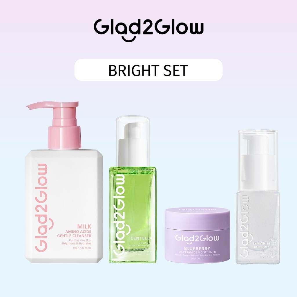 Jual Glad2glow Paket Bundle 4in1 | Paket G2G 4in1 | Paket Skincare g2g ...