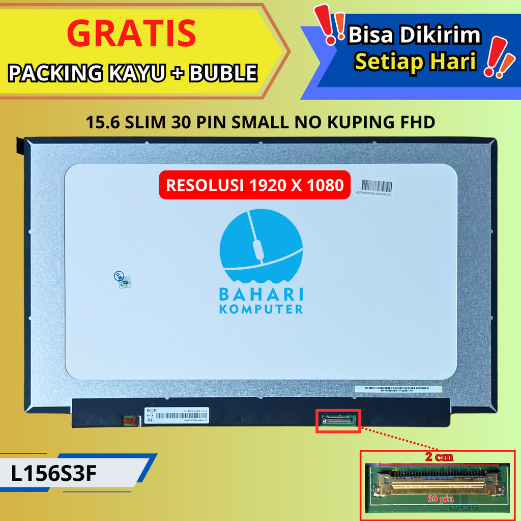 Jual LCD LED Laptop Asus VivoBook 15 K513EA K513E K513 Series 15.6 inch ...