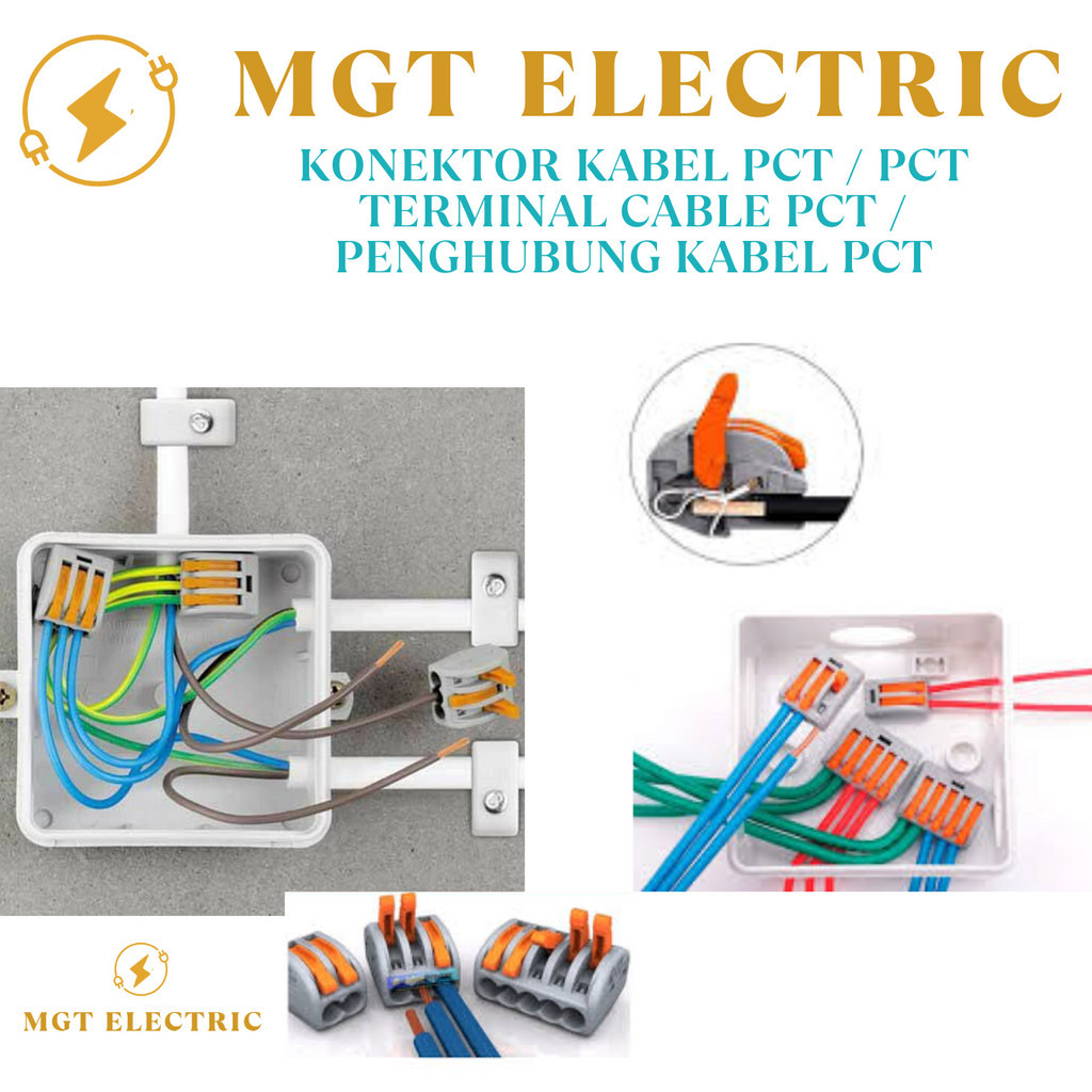 Jual Konektor Kabel PCT / PCT Terminal Cable PCT / Penghubung kabel PCT | Shopee Indonesia