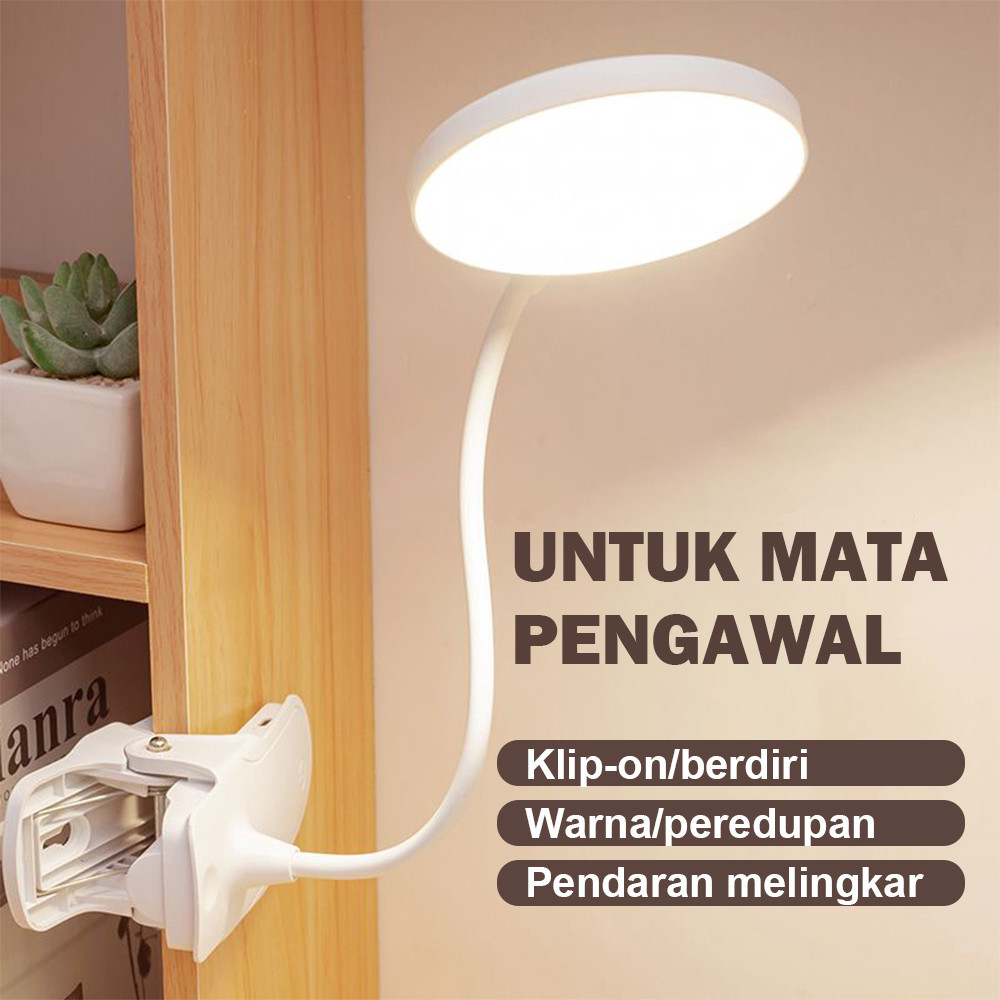 Jual Lampu belajar sentuh Meja Lampu Belajar Three Color Adjustable ...