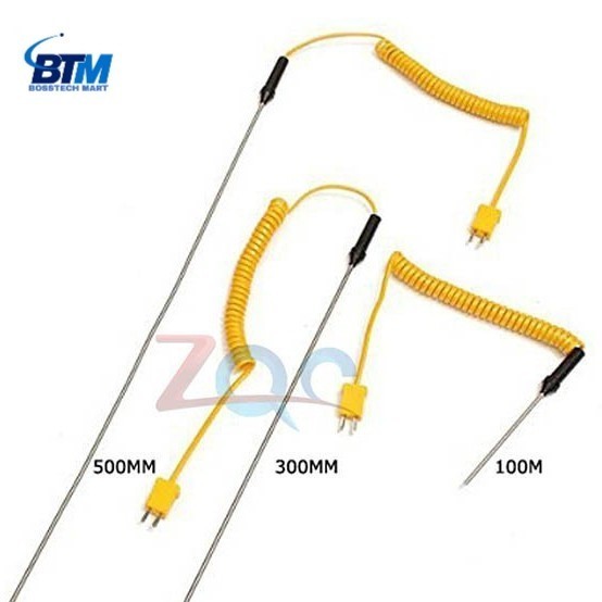 Jual Probe Thermocouple K-Type 50cm Sensor Thermometer Stick Termometer ...