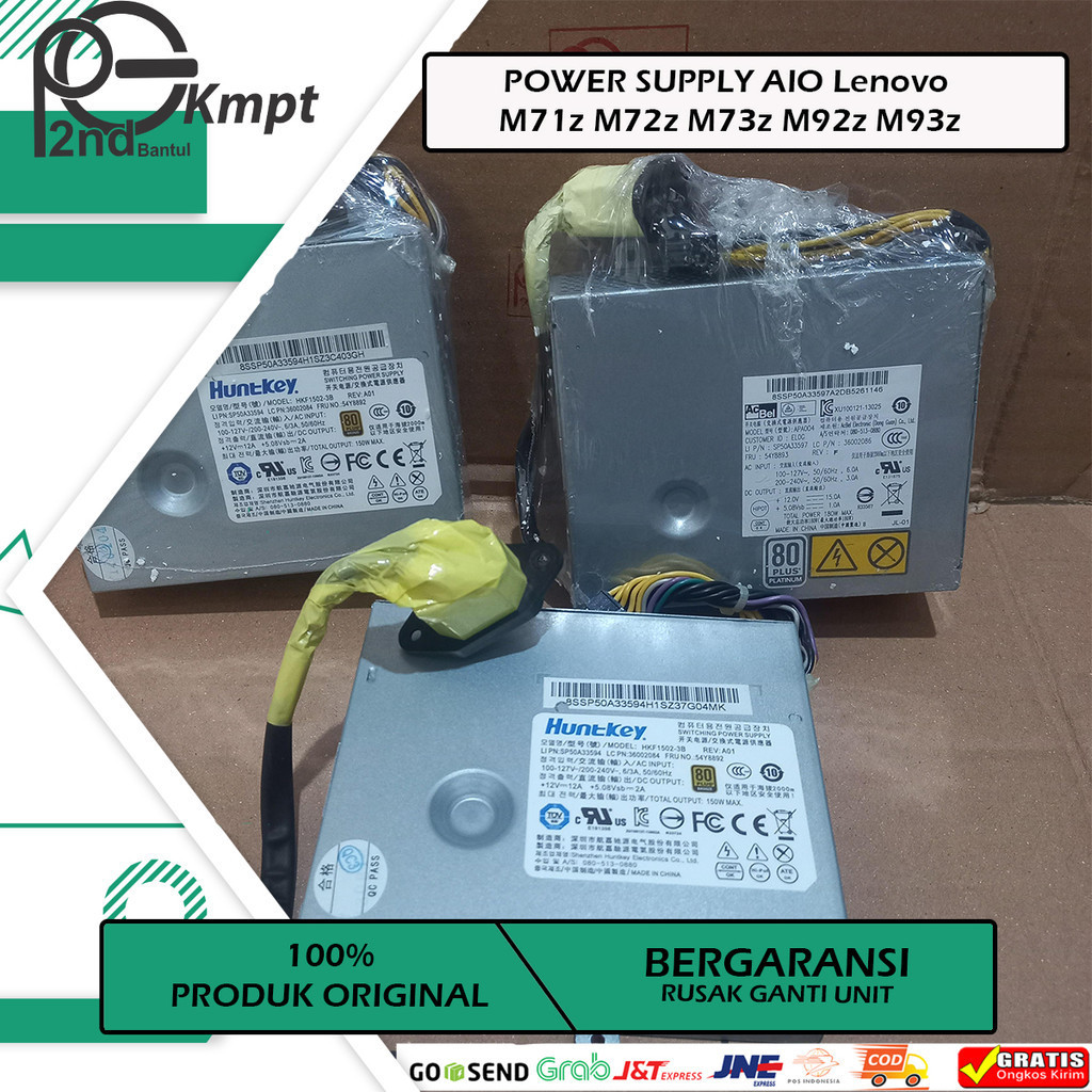 Jual Power Supply PSU PC All In One AIO Lenovo M71z M72z M73z M92z M93z ...