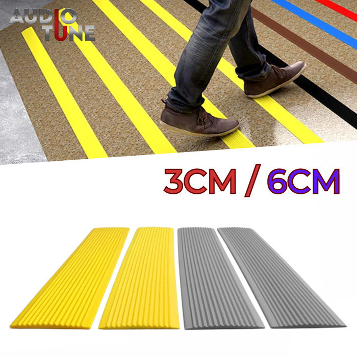 Jual 6CM*1M Lis Tangga Pengaman Anti Slip Tangga + 3M Doubletape Karet ...