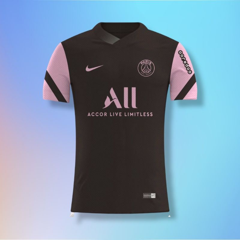 Jual Jersey PSG Training 2021 2022 Full Printing Hitam Paris Saint ...