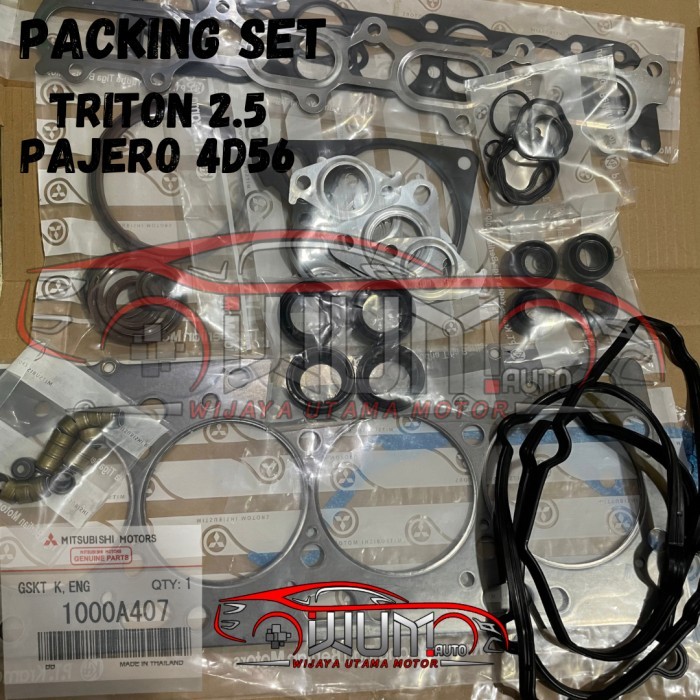 Jual GASKET SET PACKING SET PAKING SET MESIN TRITON 2.5 PAJERO SPORT 4D56 BARU | Shopee Indonesia