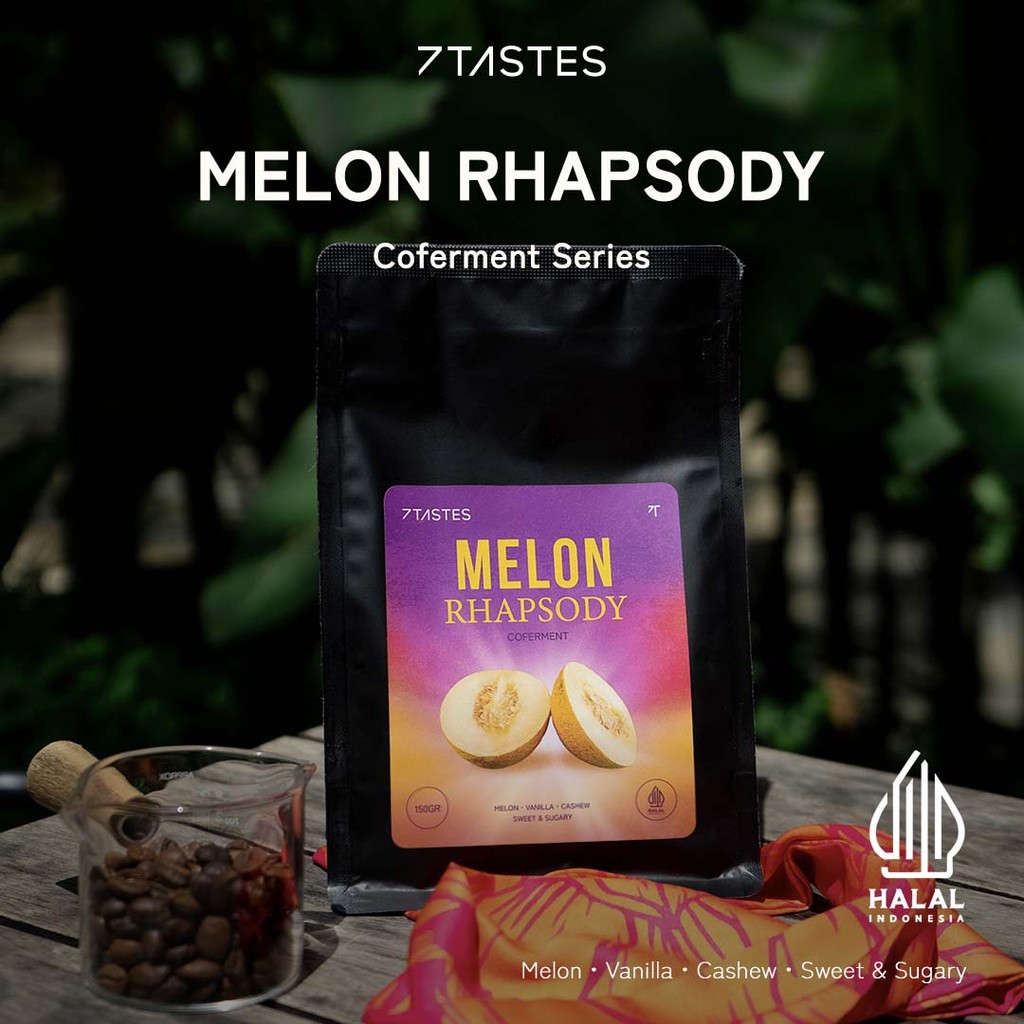 Jual Kopi Arabika Melon Rhapsody 7 Tastes Coffee - Biji Kopi Arabica ...