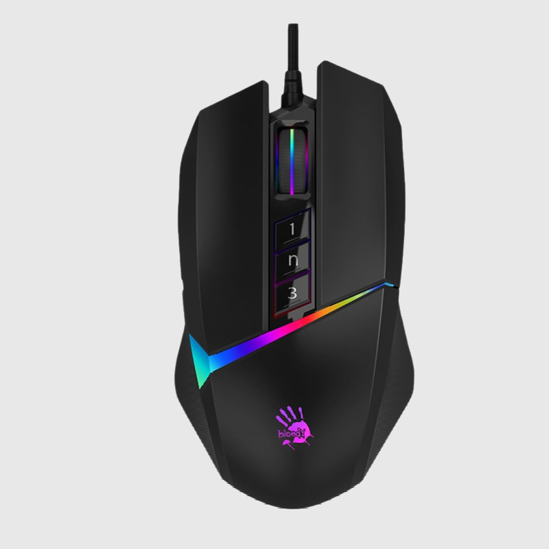 Jual A70 V8M V8M MAX Bloody Professinal Wired Gaming Mouse 3200 Dpi for ...