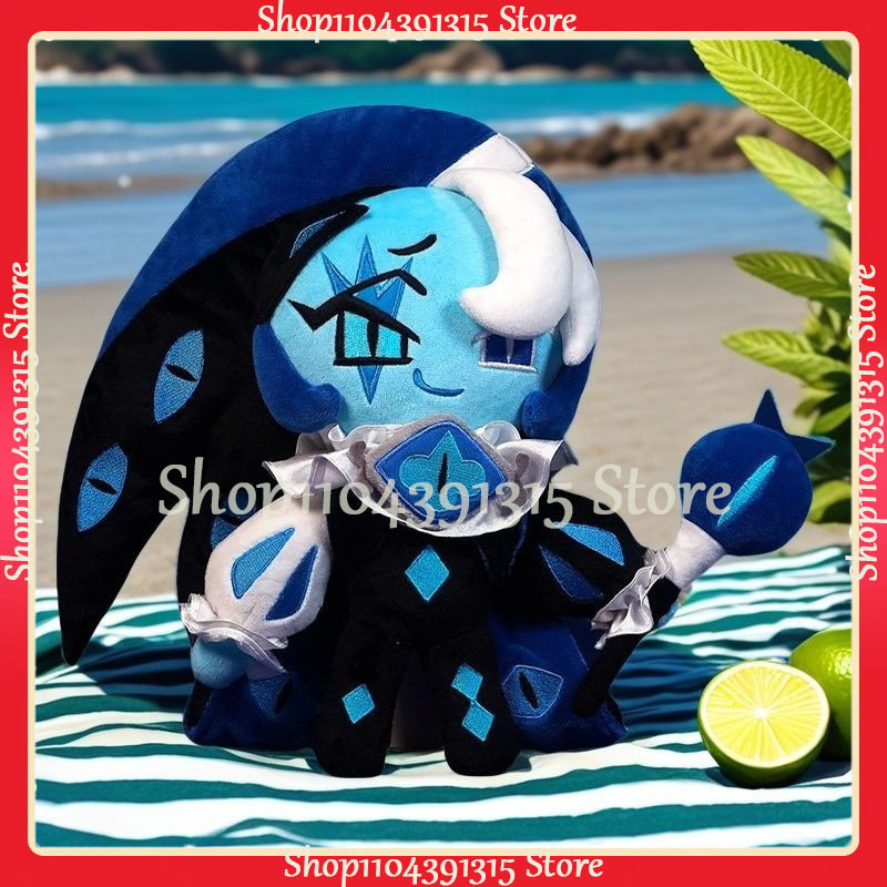 Jual Plush Dolls Shadow Milk Cookie Statue Doll Blue Cute Doll Plush ...