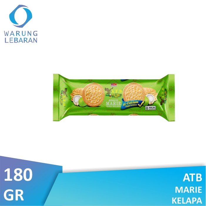 Jual ATB Marie Biskuit Coconut 180gr | Shopee Indonesia