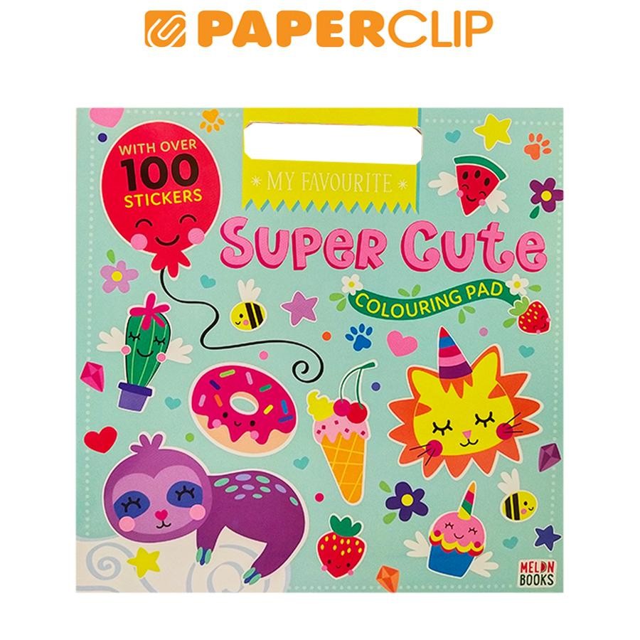 Jual MY FAVOURITE COLOURING PAD - SUPER CUTE | Shopee Indonesia
