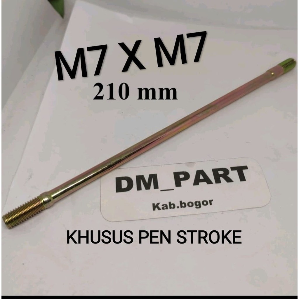 Jual Baut 11 11 210 21 cm Ancer tanem tanam block blok Tusuk Sate Bolt Stud HEAD BLOK SEHER BEAT ...