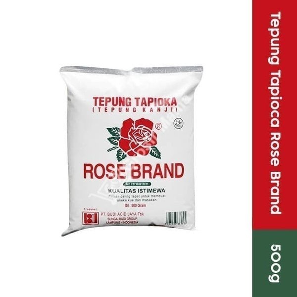 Jual Rose Brand Tepung Tapioka 500g | Shopee Indonesia