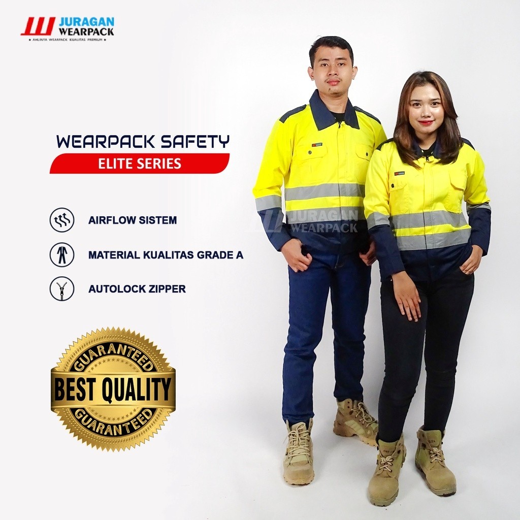 Jual DD45TT Juragan Wearpack - Baju Wearpack Safety Model Elite Kuning ...