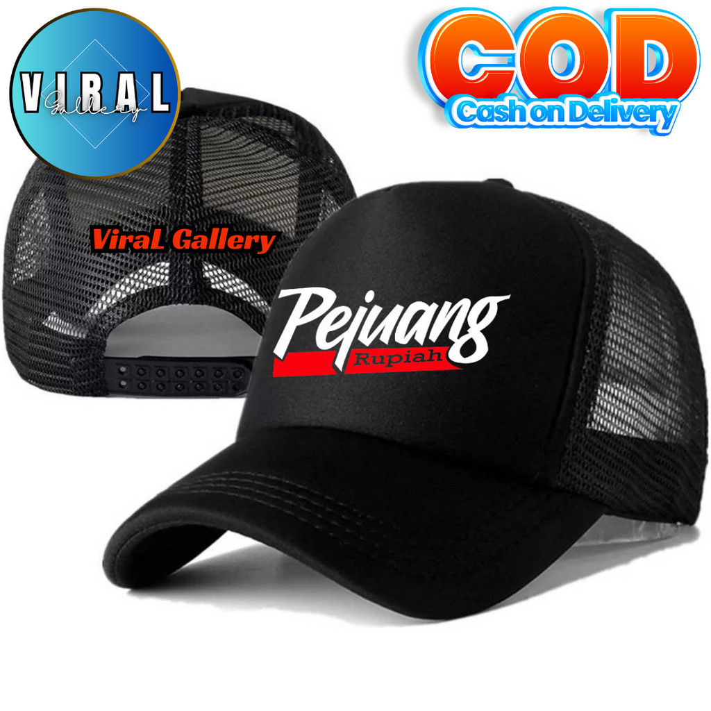 Jual ViraL Gallery Topi Trucker PEJUANG RUPIAH - Topi Distro KATA-KATA ...