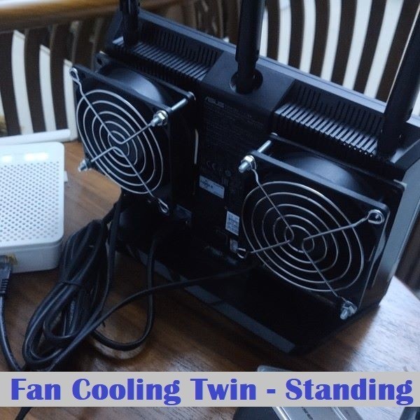 Jual Fan Cooling Wifi Router Standing Berdiri Twin Fan Kipas Pendingin ...