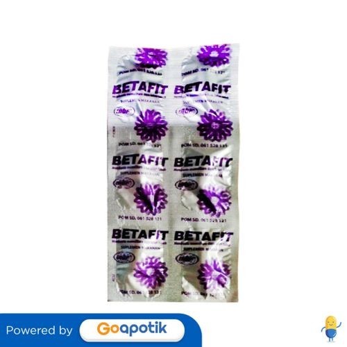 Jual Betafit Strip 6 Kaplet | Shopee Indonesia