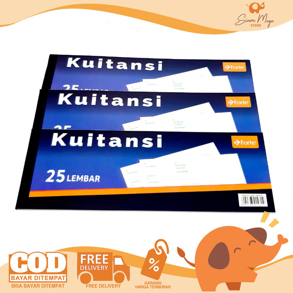 Jual Forte Kuitansi Besar Kwitansi Satuan Ukuran Besar Murah ...